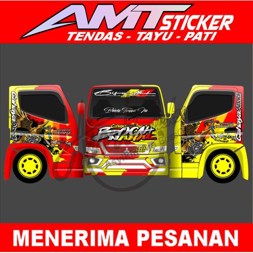 Promo Stiker Decal Full Set Truck Canter + Bisa Custom Desain - Sama ...