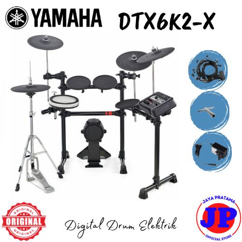 Jual Yamaha DTX6K2-X Digital Drum Elektrik Set Original DTX-6K2X DTX ...