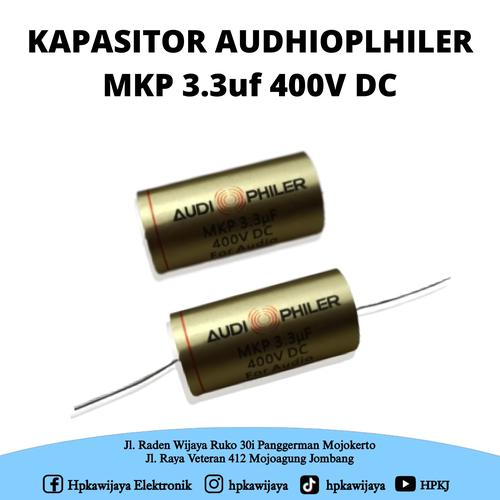 Jual KAPASITOR AUDIOPHILER MKP 3.3 UF 400V DC Kapasitor audiophiler 3.3uf - Kota Mojokerto ...
