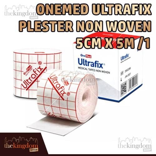 Jual Onemed Ultrafix Plester Non Woven Perban Penutup Luka Verban Kain ...