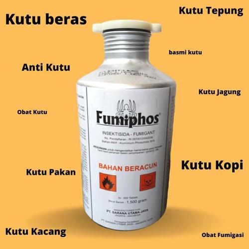 Jual Obat Anti Kutu Hama Insektisida Fumigasi FUMIPHOS - Jakarta Pusat ...
