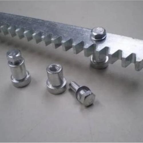 Jual Gear Rack Auto Sliding Gate opener / Rel Besi Sliding Gate - 8mm ...