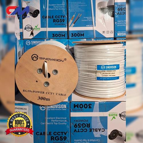 Jual KABEL POWER CCTV PREMIUM COAXIAL RG59 300M - Jakarta Barat - CCTV ...