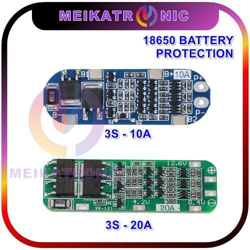 Jual Modul Pelindung Battery 18650 Module Protection BMS 3S 10A | 3S ...