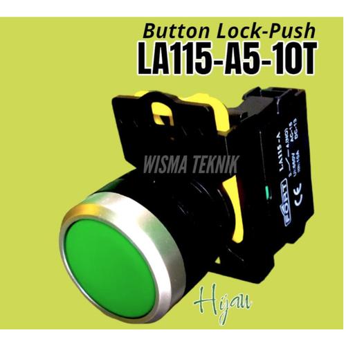Jual PUSH BUTTON GREEN NO PUSH LOCK RELEASE FORT LA115-A5-10T - Kota Tangerang - Wisma Teknik ...