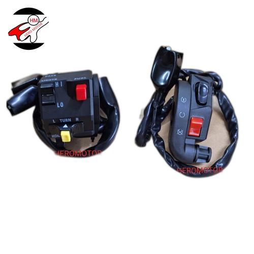 Jual saklar ninja r dan ninja rr / holder / handle switch kiri dan ...