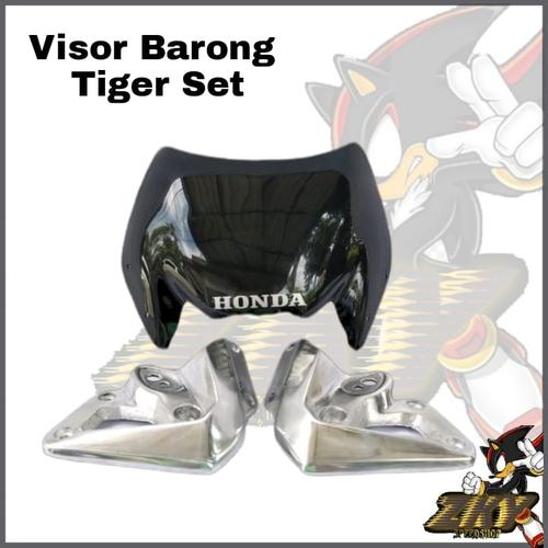 Jual Visor Barong Tiger Set Kupingan Visor Barong Tiger - Visor ...