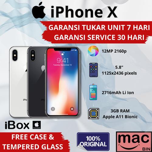 Jual iBox | Apple iPhone X 256GB 64GB Garansi Resmi Second Original - iBox, 256GB - Kota ...