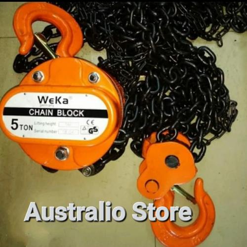 Jual TAKEL 5 TON × 5 METER CHAIN BLOCK 5 TON × 5 METER CHAIN HOIST 5 ...