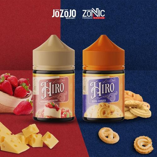 Jual LIQUID HIRO V1 STRAWBERRY CHEESECAKE - V2 ROYAL COOKIES JOZOJO ...