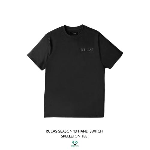 Jual Rucas Season 13 T-shirt Hand Stitch Skelleton Tee Original - T ...