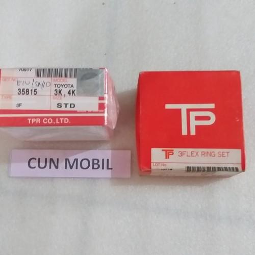 Jual TP Japan Ring Piston KIJANG 3K, 4K oversize 100 35815 seher - Kota ...