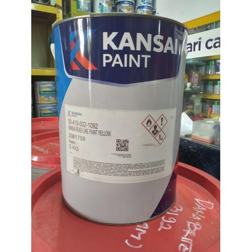 Jual Cat khusus marka jalan Kansai Roadline 5 kg galon - Putih - Kota ...