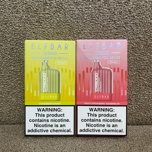 Jual Elf bar Elfbar 5000 puffs Pods CR 5000 puff Disposable Vape ...