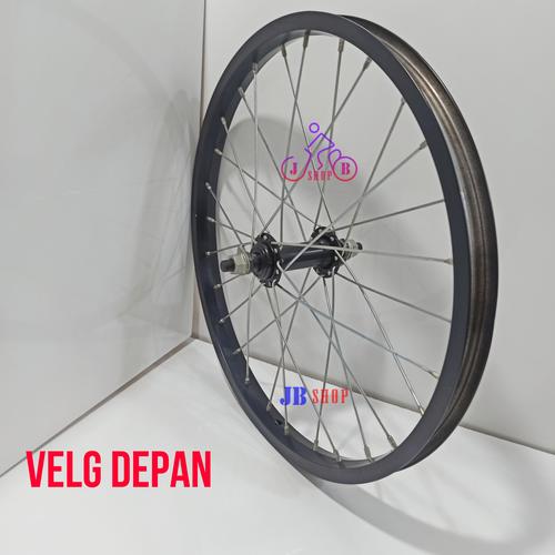 Jual VELG RIMS RODA SEPEDA 18 INCH ALLOY WHEEL SET SIAP PAKAI BMX LIPAT ...