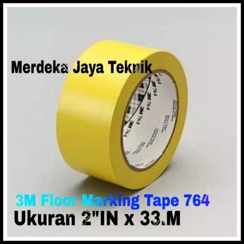 Jual Lakban Vinil Tape 764 3m Warna Kuning Floor Marking Tape Ukuran ...