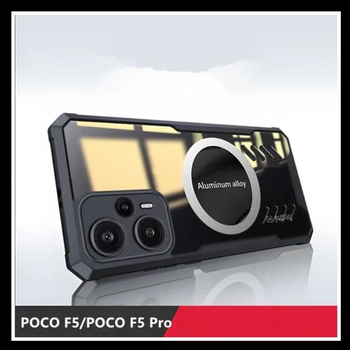Jual Xiaomi Poco F5 5G Cooling Magnetic Original Case Transparan Hard ...