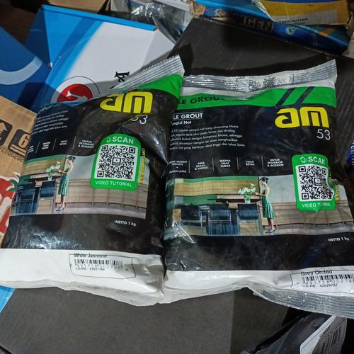 Jual Semen Nat AM53 @1kg / Tile grout Nat Keramik - Hitam - Kota ...