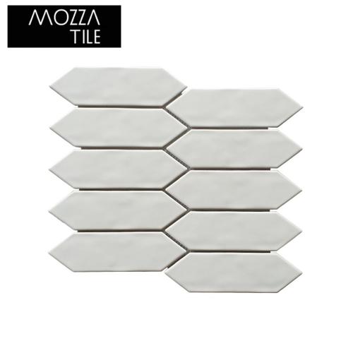 Jual Mosaic Mosaik Keramik 𝙈𝙊𝙕𝙕𝘼 𝙏𝙄𝙇𝙀 Honne White - Jakarta Utara ...