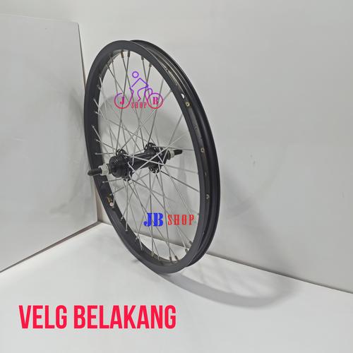 Jual VELG RIMS RODA SEPEDA 18 INCH ALLOY WHEEL SET SIAP PAKAI BMX LIPAT ...