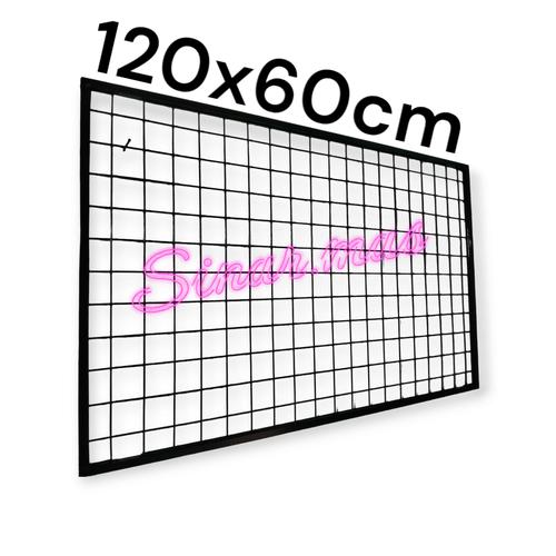 Jual Ram Besi Bingkai 120cmx60cm / Rak Gantungan dinding Pajangan ...