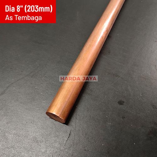 Jual As Tembaga 8" (200mm-203mm) | Diameter 8 inchi (20cm) | Panjang ...