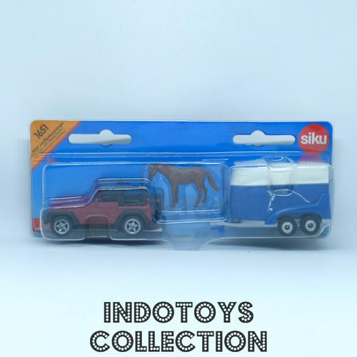 Jual Siku 1651 ~ Jeep Wrangler & Horse Trailer - Jakarta Selatan - Indotoys Collection | Tokopedia