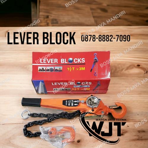 Jual Lever block Takel kotrek 1.5 ton x 1.5 mtr RRT - Jakarta Barat ...