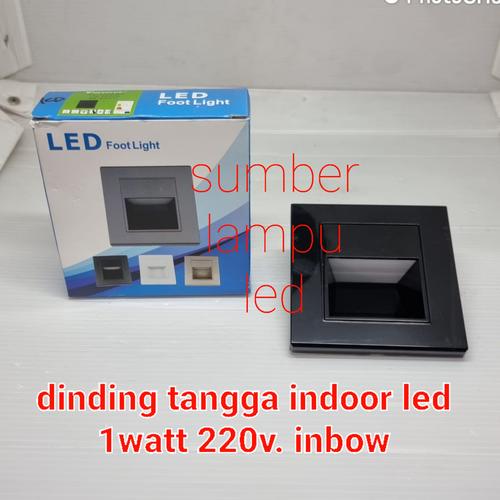 Jual tangga led 1w 1watt vacolux/ dinding step light led 1 watt indoor ...