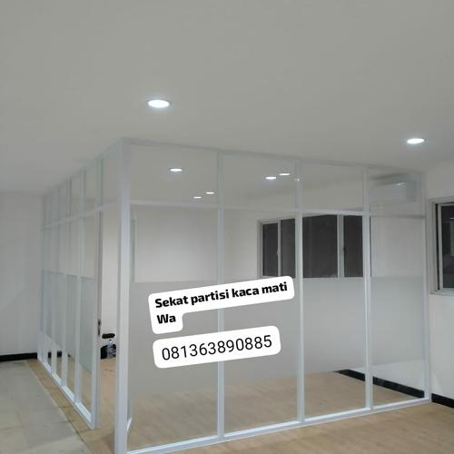 Jual sekat partisi kaca mati dengan harga meter persegi - Kota ...