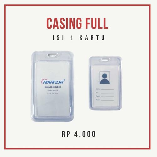 Jual CASING ID CARD HOLDER / YOYO ID CARD - CASING FULL - Kab. Bekasi ...