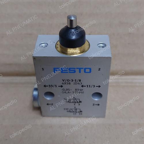 Jual SOLENOID VALVE FESTO V/O-3-1/8 4938 - Jakarta Barat - AL PNEUMATIC ...
