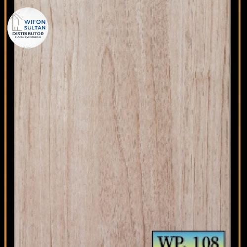 Jual Plafon PVC WIFON Laminated WP. 108 Doff Serat Texture- perlembar ...