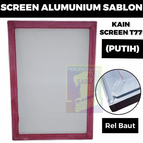Jual FRAME BINGKAI SCREEN SABLON ALUMUNIUM UD 40X60 KAIN T77 PROFIL REL ...