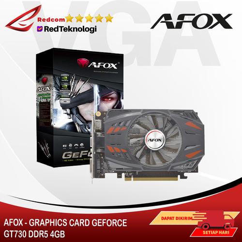 Jual AFOX - GRAPHICS CARD GEFORCE GT730 DDR5 4GB - Jakarta Barat ...
