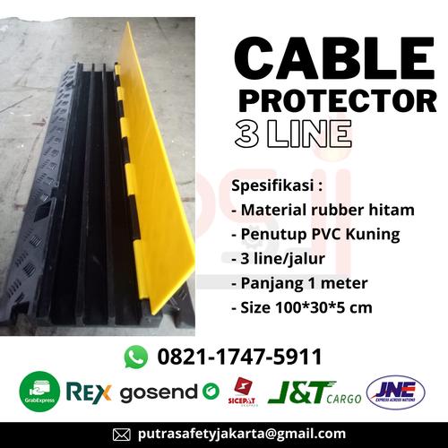 Jual CABLE PROTECTOR 3 JALUR SPEED HUMP BUMP POLISI TIDUR PELINDUNG ...