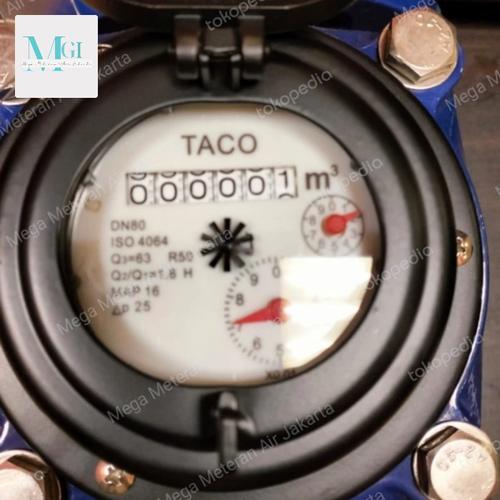 Jual Water Meter Merk TACO 3 Inch DN 80mm + Tera/Kalibrasi - Jakarta ...