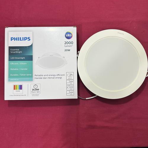 Jual DN020B G4 Lampu DownLight Panel LED 20w IB/InBow Philips - 6500k ...