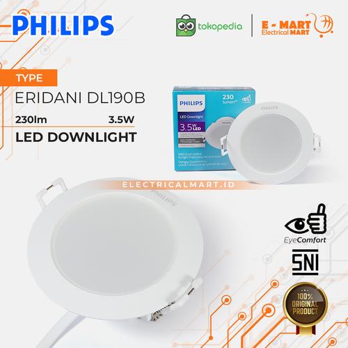 Jual Downlight LED PHILIPS ERIDANI DL190B 3.5W 3,5 3W 3inch 3 Watt 59260 - Putih - Kota Surabaya ...
