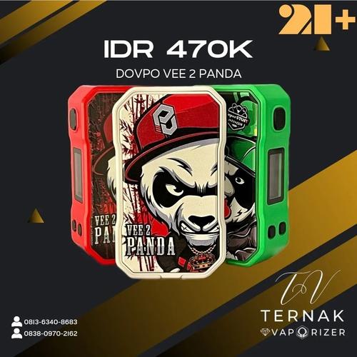 Jual DOVPO VEE2 PANDA 200w - Merah - Kota Pekanbaru - Gasak Vaporizer ...