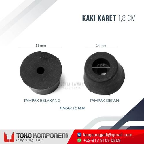 Jual Karet Kaki Box 18x11mm - Chassis Feet Rubber - Kab. Bogor ...