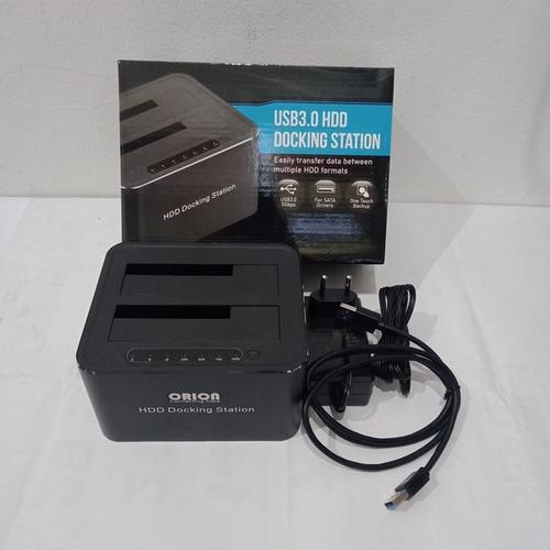 Jual orion hdd docking 2 bay usb 3.0 hardisk dock dual bay - Kota ...