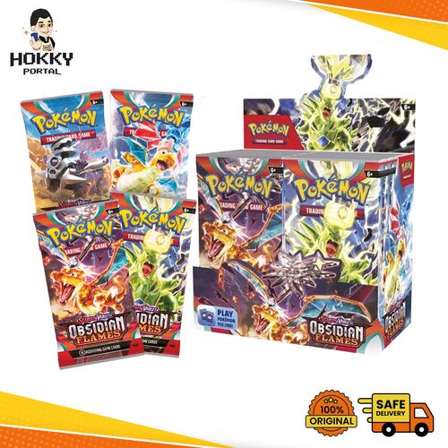 Jual OBSIDIAN FLAME BOOSTER BOX POKEMON TCG ENGLISH - Jakarta Utara ...
