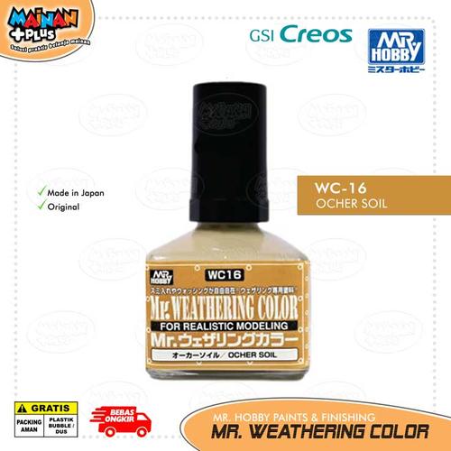 Jual Mr Weathering Color WC16 OCHER SOIL WC 16 Gunpla Paint Model Kit ...