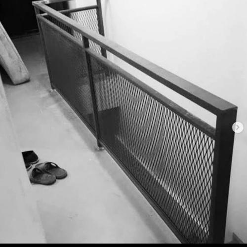 Jual pagar tralis balkon besi holo galvanis combinasi plat expanda ...