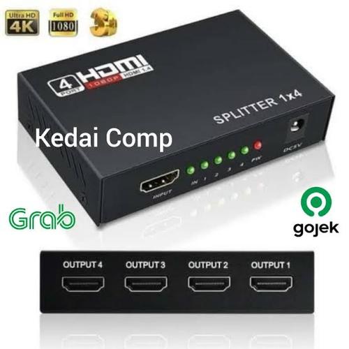 Jual Kabel Hdmi Splitter 2Port1 in 2 Out put - HDMI Spliter 4 Port ...