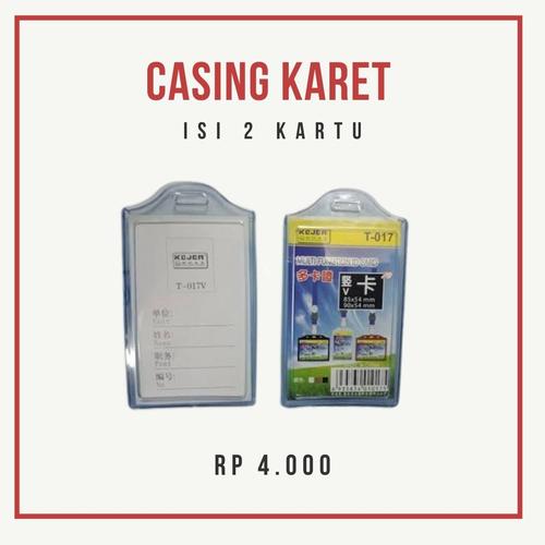 Jual CASING ID CARD HOLDER / YOYO ID CARD - CASING KARET 2 - Kab ...