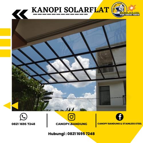 Jual Kanopi hollow atap Solarflat / Solartuff siap pasang dan survei ...
