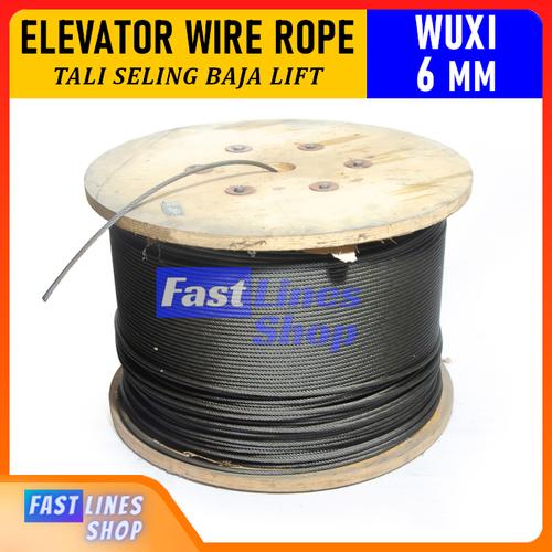 Jual Seling Baja Wire Rope Lift 6mm Wuxi Wirerope Sling Elevator - Kota ...