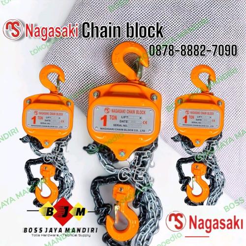 Jual Chain Block - Takel 1ton x 5 meter Nagasaki japan - Jakarta Barat ...
